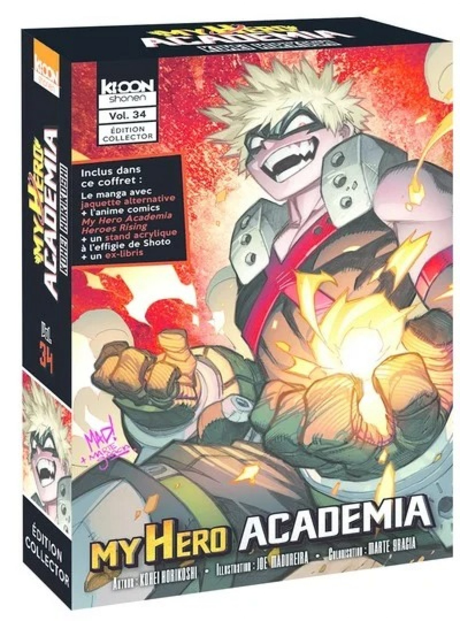 My Hero Academia : où acheter le Tome 39 édition Collector du manga MHA ...