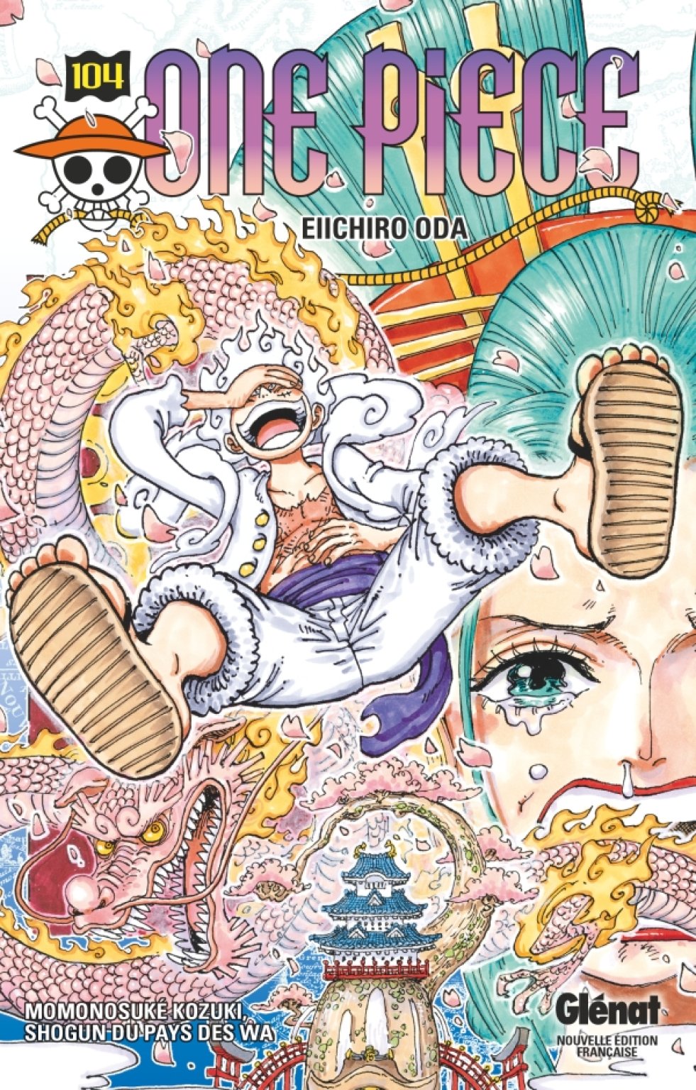 One Piece Tome 104 édition Lancement avec jaquette 1er tirage : où le ...