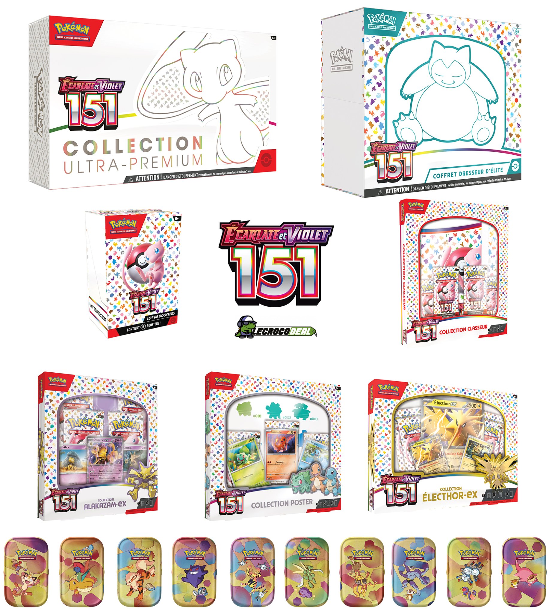 Coffret Pokémon Ultra Premium EV3.5 Mew : où l'acheter ? - Le CrocoDeal