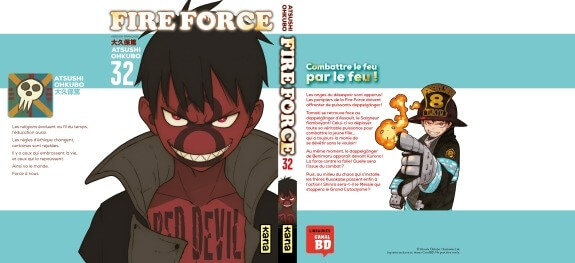 Manga Fire Force : une jaquette Collector pour le Tome 32 de Fire Force ...