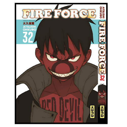 Manga Fire Force : une jaquette Collector pour le Tome 32 de Fire Force ...