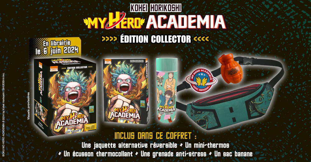 My Hero Academia : où acheter le Tome 39 édition Collector du manga MHA ...