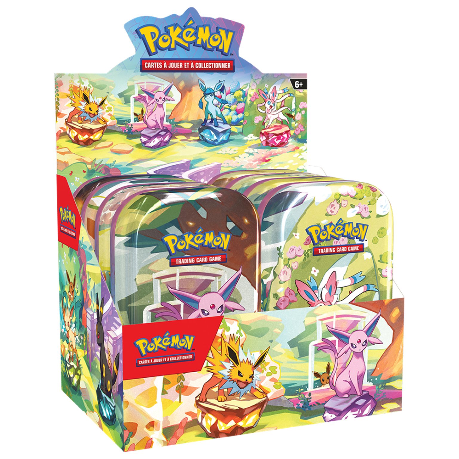Mini Tins Pokémon EV8.5 Évolutions Prismatiques : où les commander ...