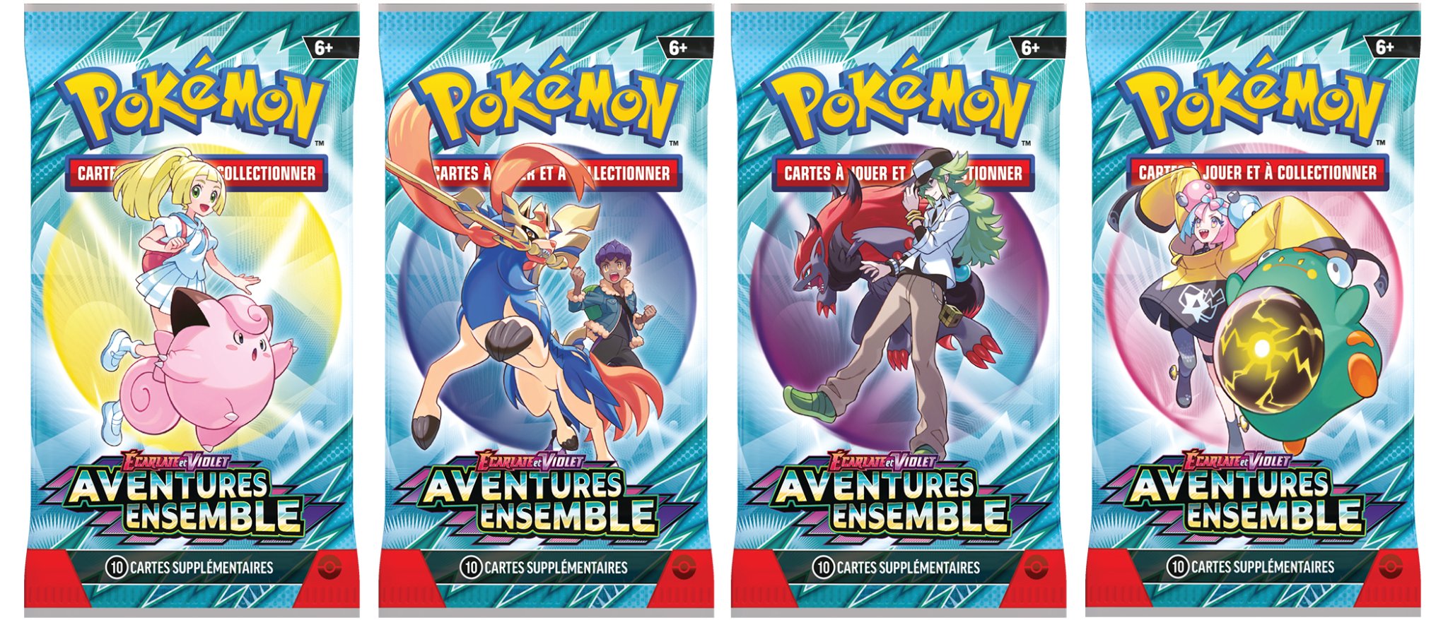 Cartes Pokémon : la prochaine extension Pokémon EV09 Aventures Ensemble ...