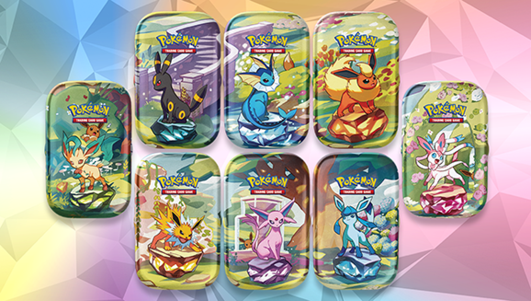 Mini Tins Pokémon EV8.5 Évolutions Prismatiques : où les commander ...