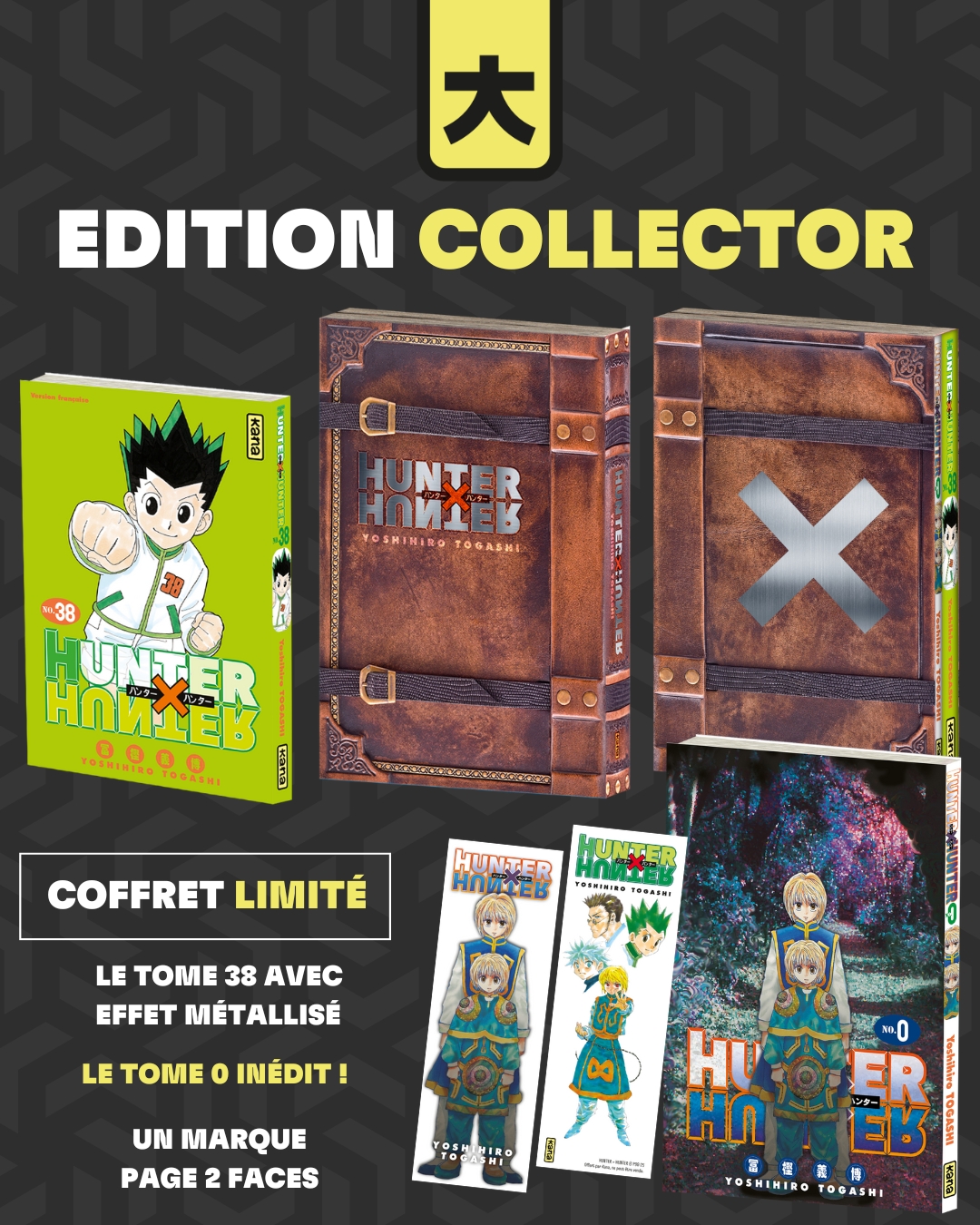 Coffret Collector Hunter x Hunter Tome 38 : où le précommander ? - Le ...