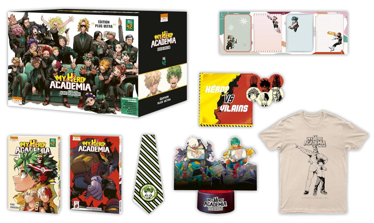 My Hero Academia Tome 42 édition Plus Ultra Collector : où l'acheter ...