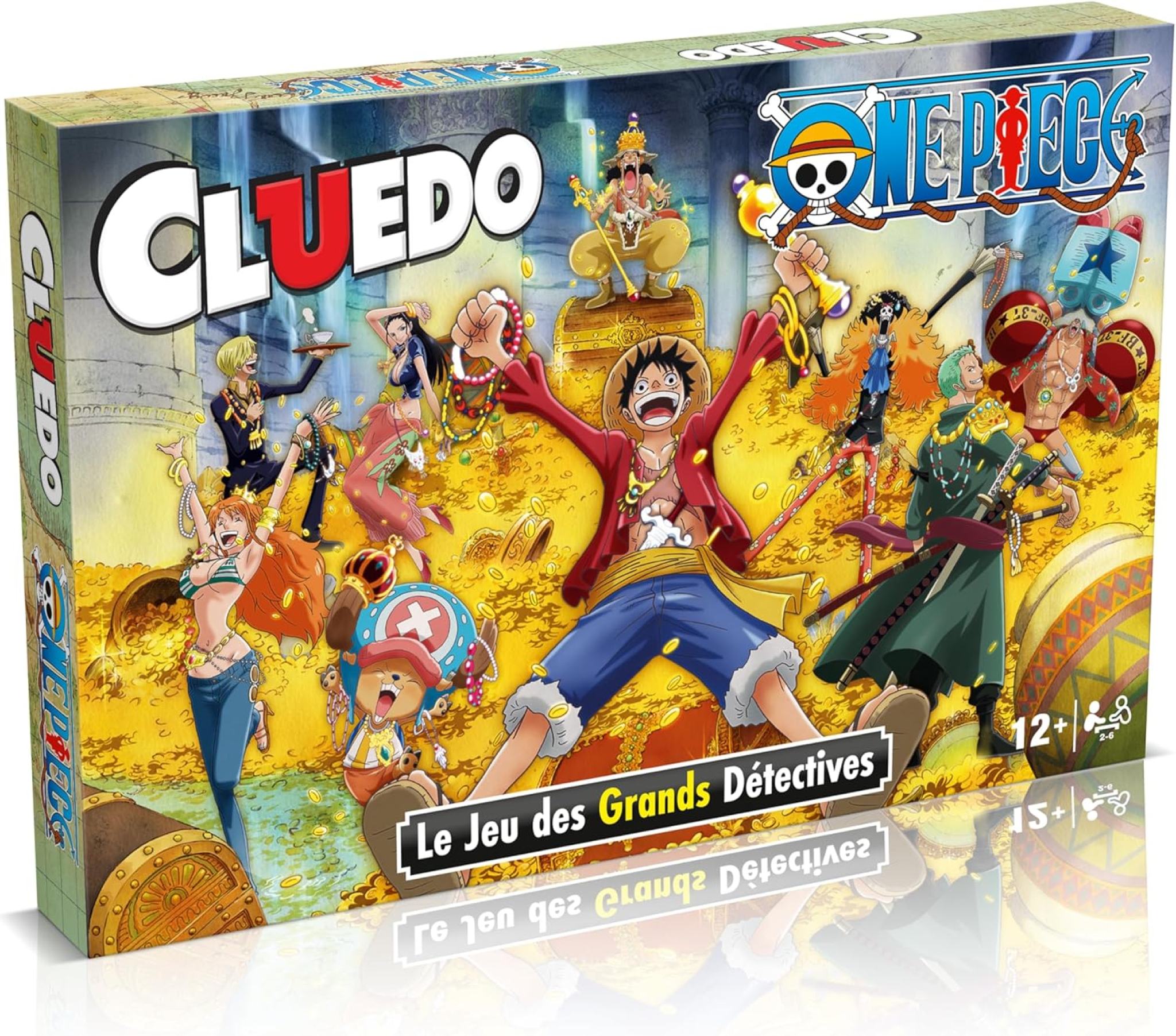 Cluedo One Piece - Winning Moves - Jeu de société 2 - 6 joueurs - Le ...